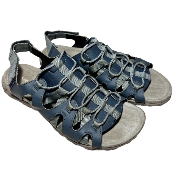 Merrell | Shoes | Merrell Bluestone Blue Terran Rake Backstrap Sport ...